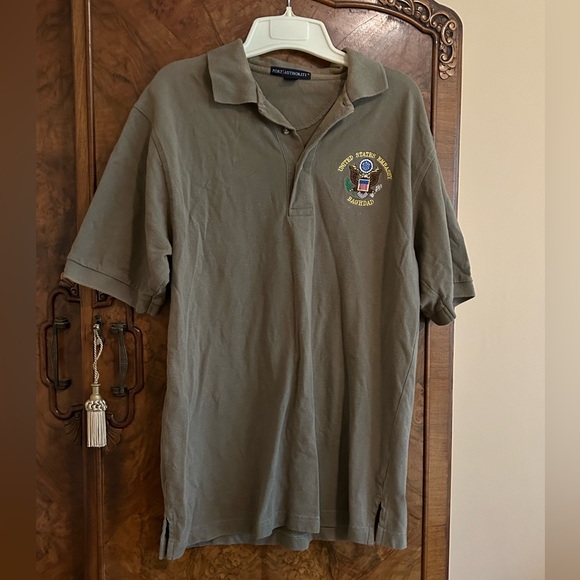 Port Authority | Shirts | Men Polo Shirt Us Embassy Baghdad M Port ...